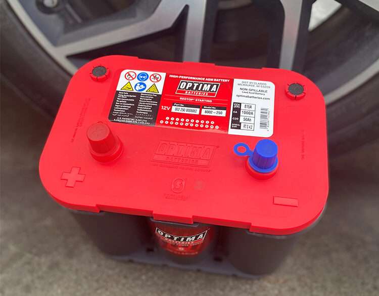 Optima Red Top Battery 12V 50AH 8002-250 | 100% NEW