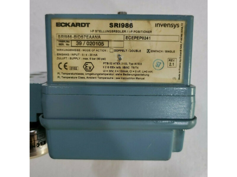 Bộ định vị van khí nén SRI986-BIDS7EAANA-FA | Giá Cả Cạnh Tranh